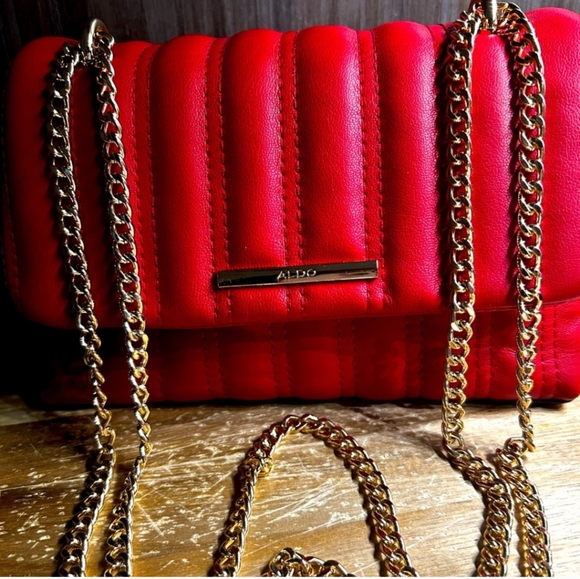 Aldo | Bags | Red Quilted Aldo 2 Way Bag | Poshmark
